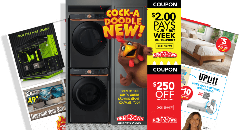 Rent to Own Store, Furniture, Appliances, TVs | RENT-2-OWN